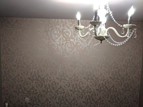 YORK Wallcoverings Candice Olson Breathless Lavish Pink Wallpaper ...