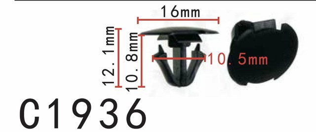 20pcs Fit TOYOTA Fender Liner Splash Shield Push Clip Retainer Blind ...