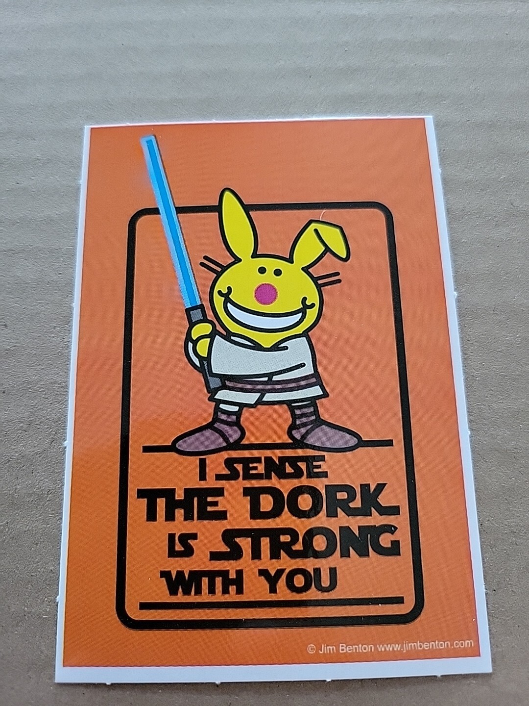 Happy Bunny Sticker, Jim benton, cute, funny. | eBay