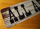 ALL ABOARD Train Engine Metal Sign Vintage Style Railroad Station ...