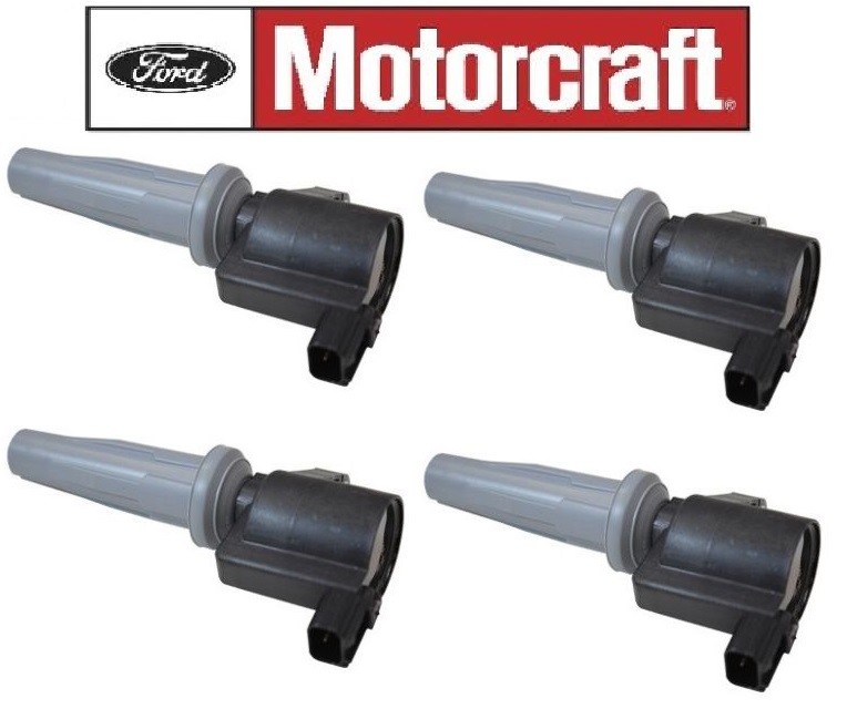 Set of 4+ Ignition Coil Motorcraft DG522 9E5Z12029A NEW | eBay