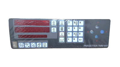Parlec Parsetter TMM900 (TMM 900) Operator Front Panel Overlay & Soft ...
