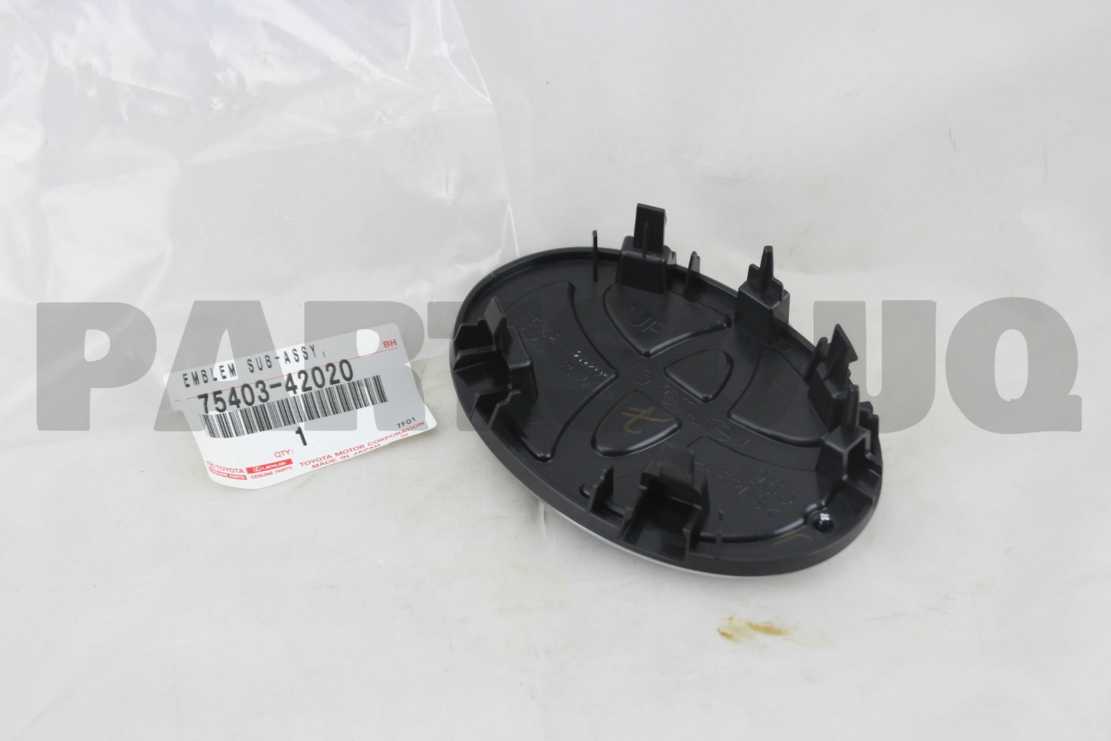 7540342020 Genuine Toyota EMBLEM SUB-ASSY 75403-42020 | eBay