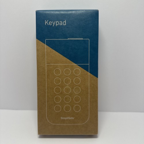 SimpliSafe SSKP3-W Keypad White Wireless Touch-to-Wake Smash Safe ...