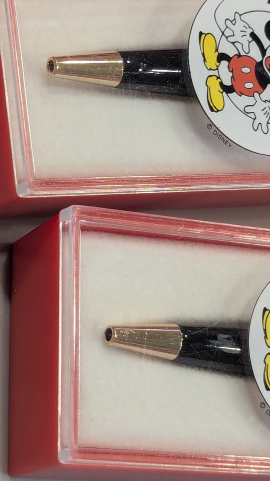 Disney Mickey & Minnie Mouse Colibri Ink Pen in Mickey Ears Box DMB-236 ...