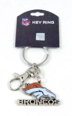 Denver Broncos Keychain Metal Heavyweight Team Logo Key Ring | eBay