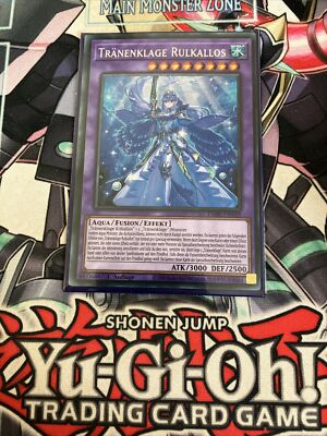 Tearlaments Rulkallos Secret Rare 1st Edition DABL-EN039 Yugioh GERMAN ...