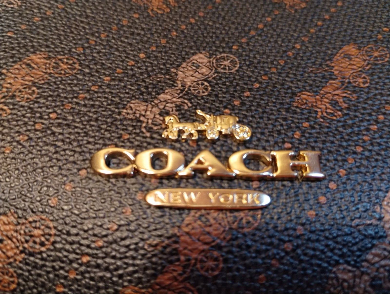 Coach C4061 Horse and Carriage Dot Print Tote w/ Tags… - Gem