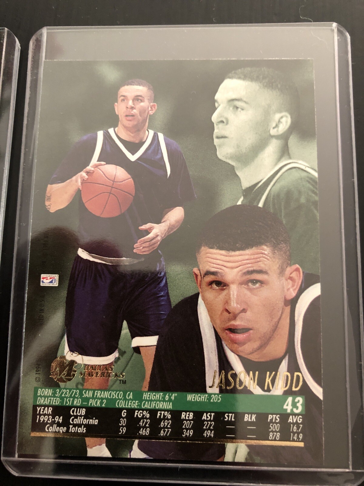 Jason Kidd 1994-95 Fleer Ultra Rookie Card (2) | eBay