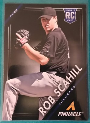 2013 PANINI PINNACLE ROB SCAHILL ROOKIE #168 COLORADO ROCKIES RC | eBay