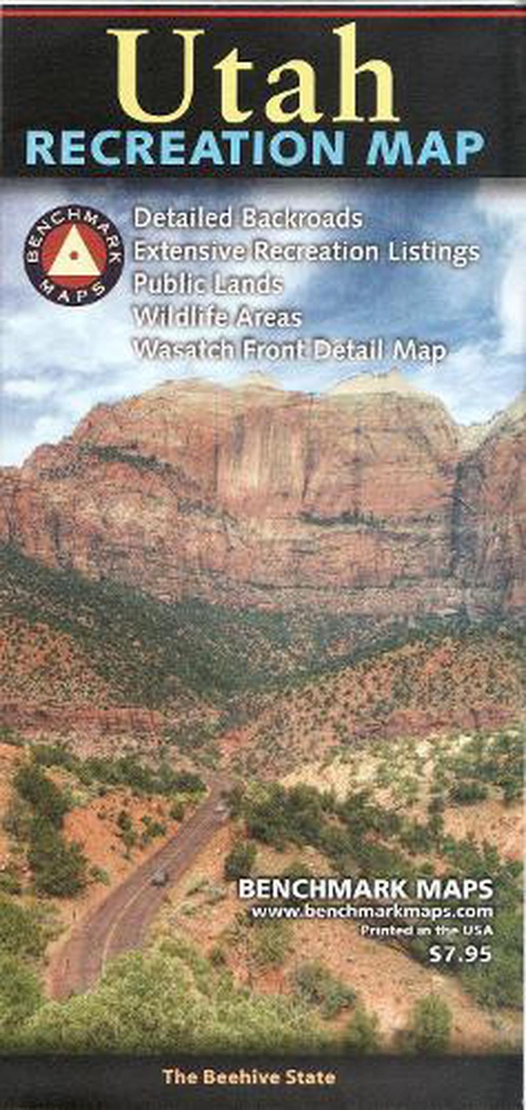 Utah Recreation Map by National Geographic Maps (English) Folded Book ...