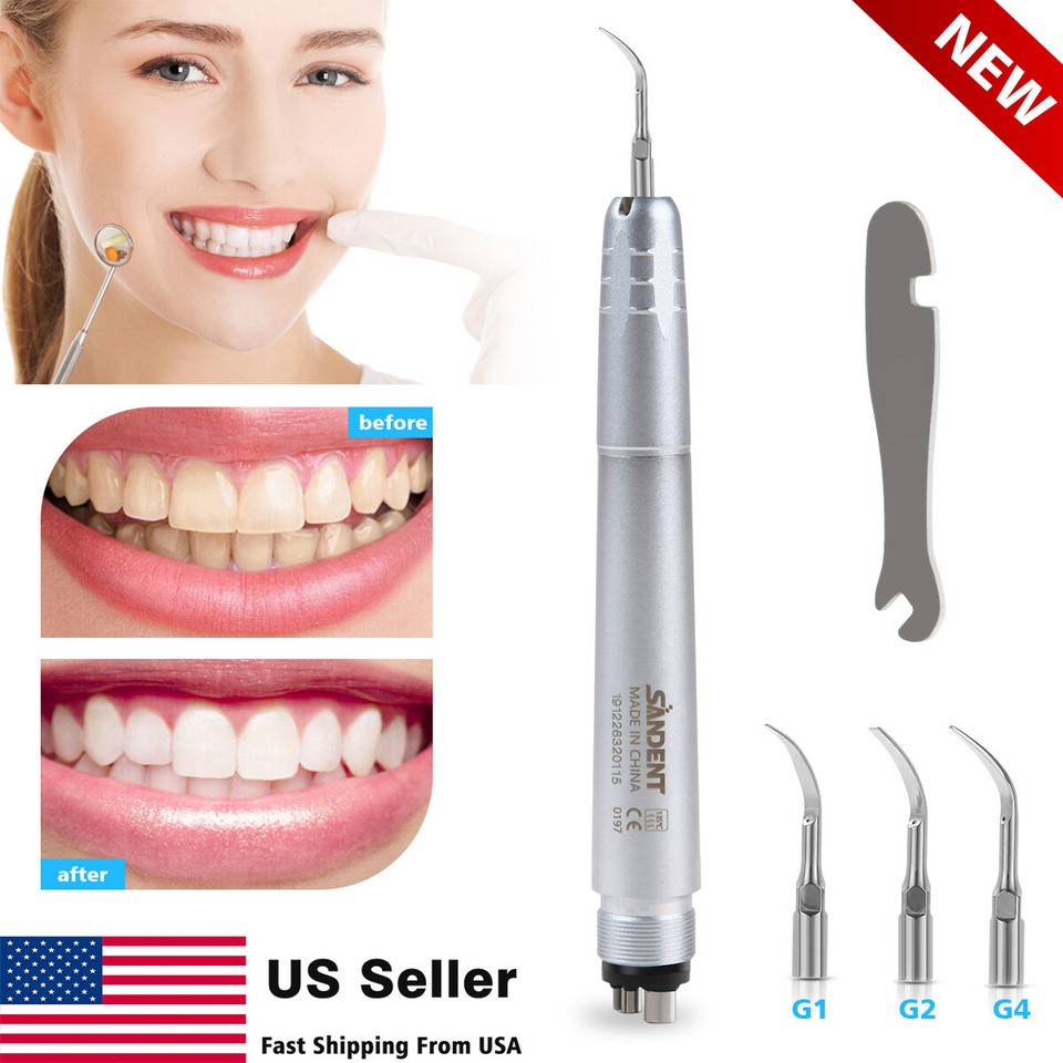 Dental Hygienist Ultrasonic Perio Air Scaler Handpiece /LED High Speed ...
