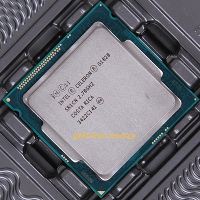 Original Intel Celeron Dual-Core G1820 2.7 GHz (BX80646G1820) Processor ...