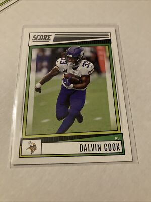 2022 Score Football #107 Dalvin Cook Vikings | eBay