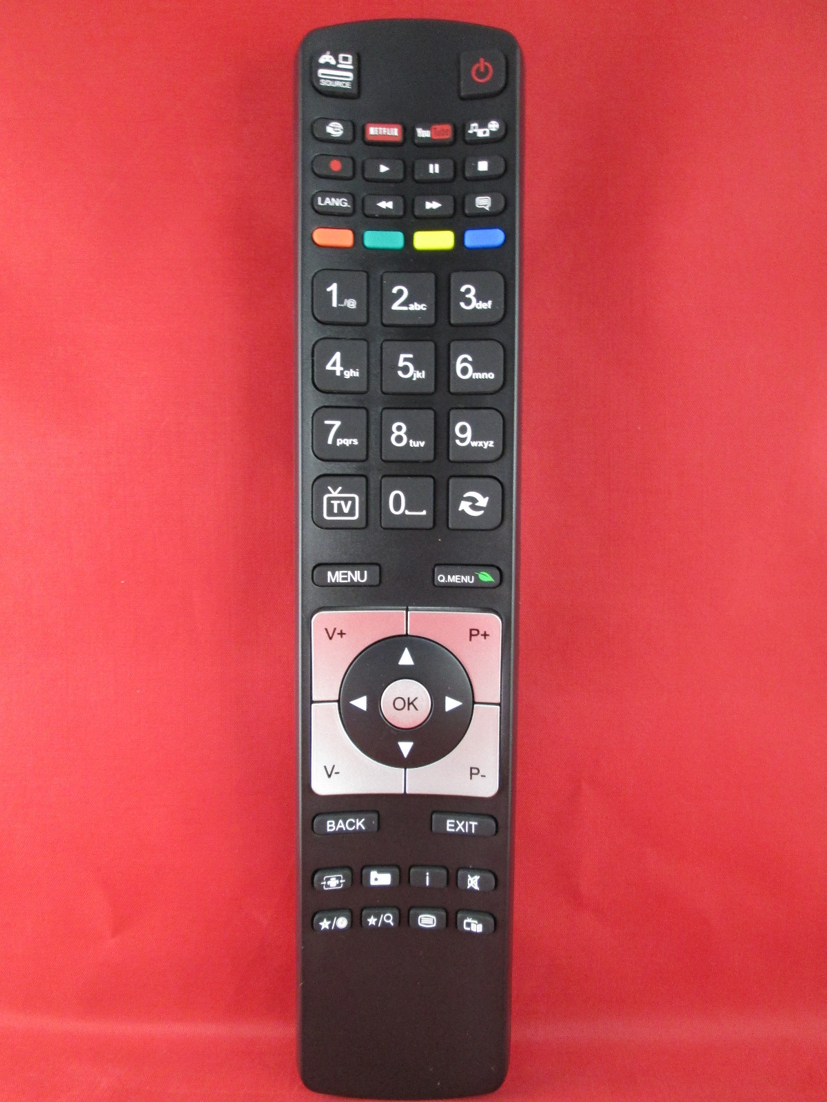 Mando a Distancia Original TV TELEFUNKEN // DOMUS55DVISM SMART TV ...