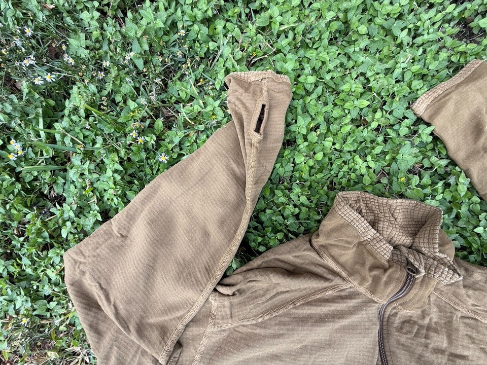 USMC Grid Fleece FROG Fire Resistant Size XL-R Coyote Polartec USGI ...