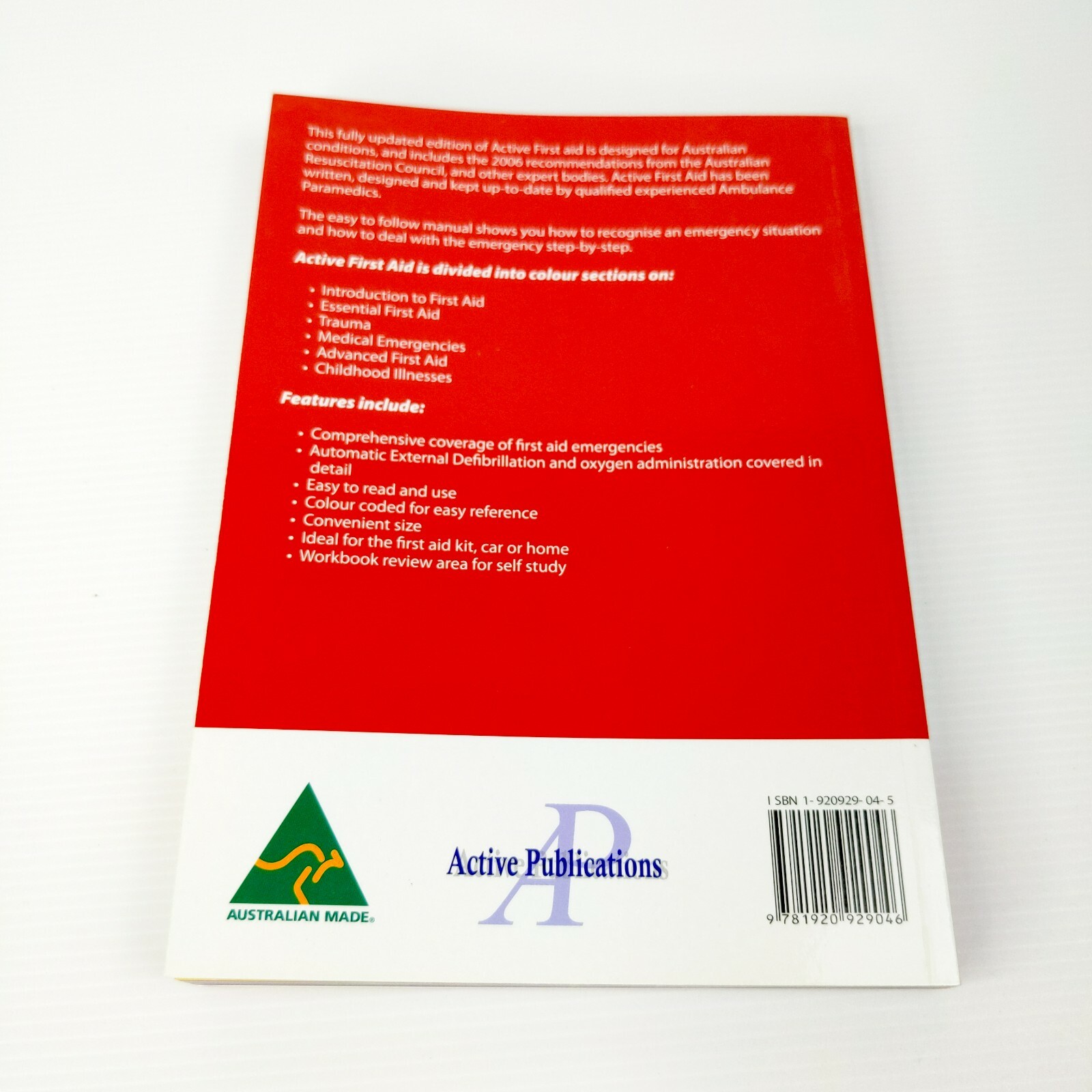 Active First Aid by Peter McKie (Paperback, 2005) 9781920929046 | eBay