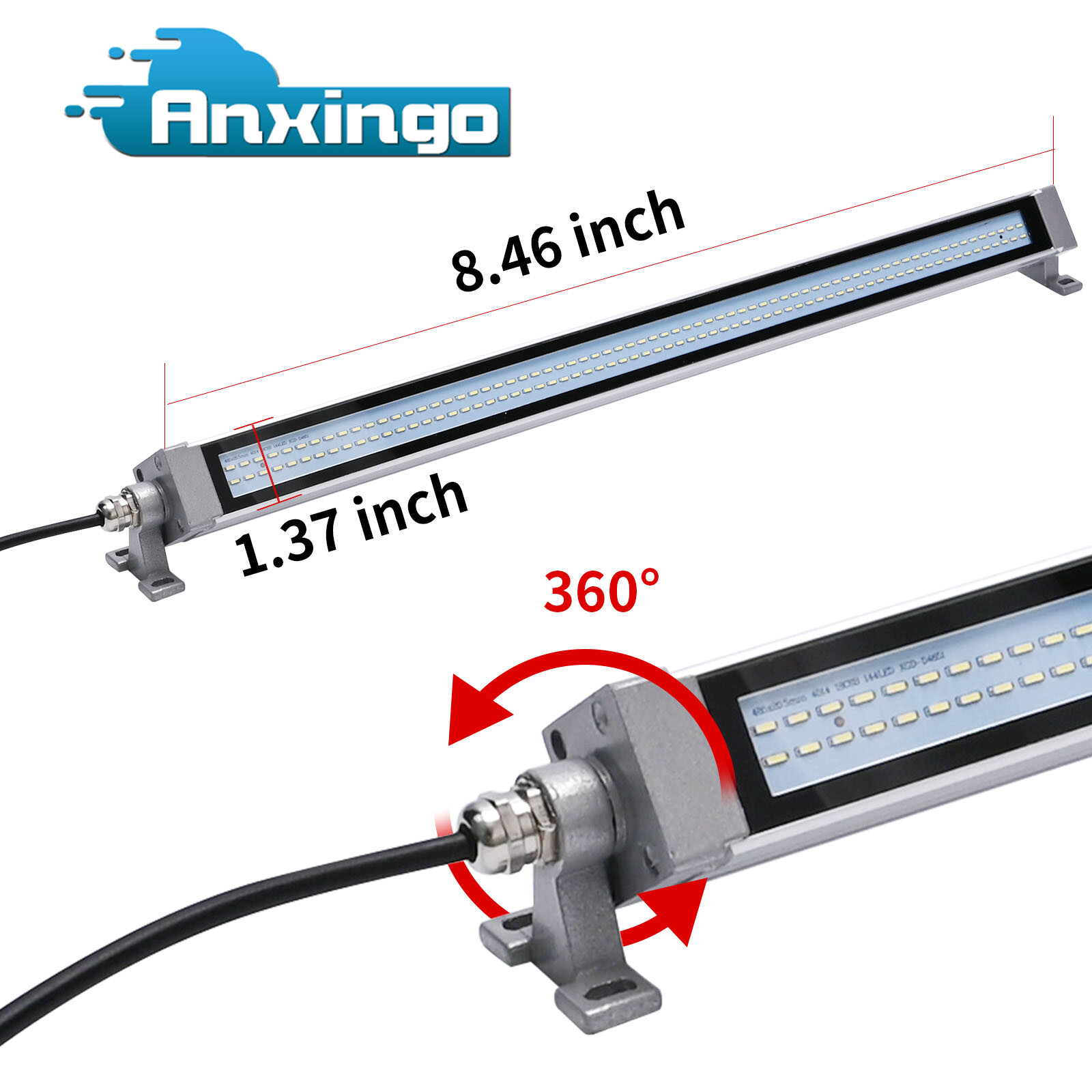 110-220V 16W LED Milling CNC Machine Tool Light Workshop Working Lamp ...
