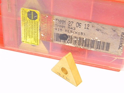 NEW SURPLUS 3PCS. SANDVIK TNMM 543 GRADE: 415 CARBIDE INSERTS LOT | eBay