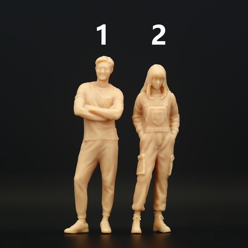 1/43 Scale Happy Couples Unpainted Resin Miniature Figure Models Scene ...