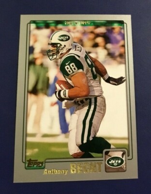 2001 Topps # 129 ANTHONY BECHT New York Jets Great Card ! | eBay