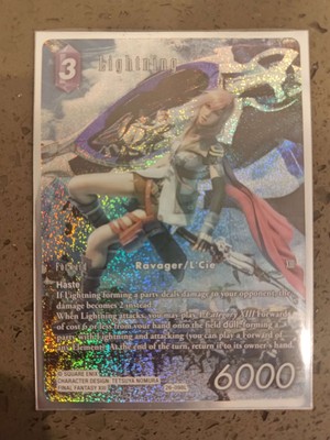 Lightning 26-098L [Full Art] Foil FFTCG Final Fantasy - Gunslinger in ...