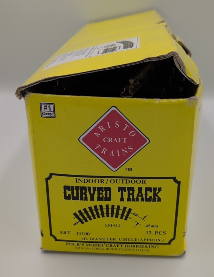 Aristo Craft Trains - G Scale #1 Gauge - 12 Pieces - Curved Track - ART ...
