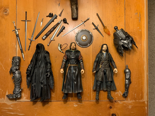 Diamond Select Lord of the Rings Nazgul Boromir Aragorn lot set | eBay