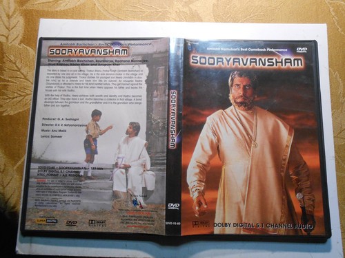 RARE Sooryavansham DVD, Bollywood Indian Hindi-language, NO SUBTITLES ...