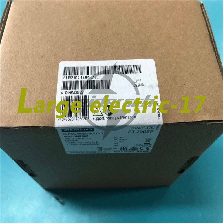 1PCS SIEMENS Central Processing Unit 6ES7510-1SJ01-0AB0 6ES7 510-1SJ01 ...