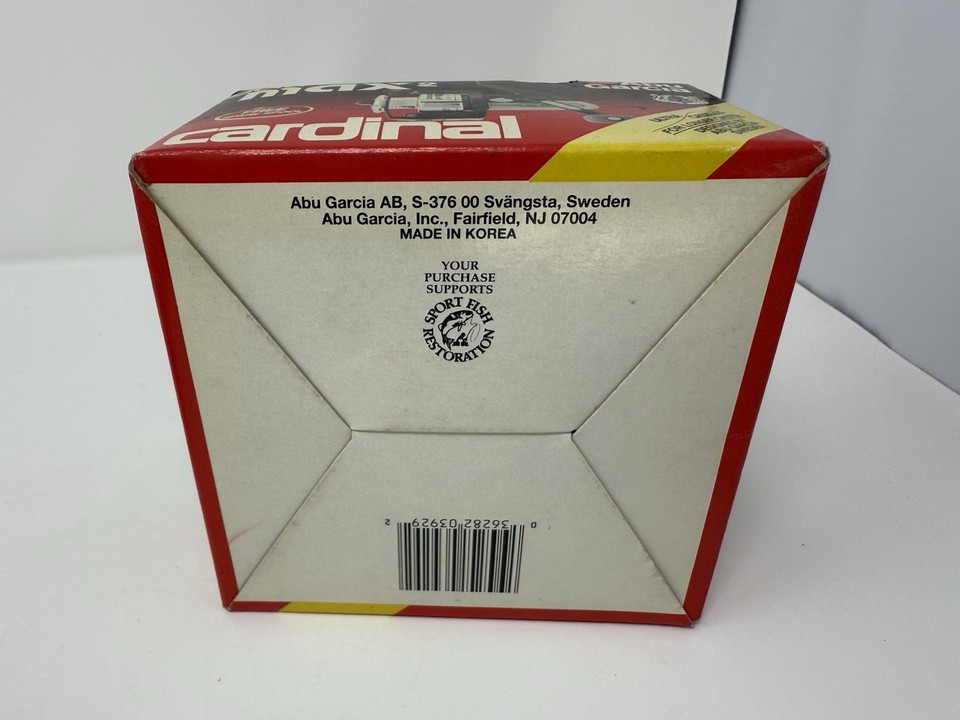 Abu Garcia Cardinal Gold Max2 New In Box - NOS - 5 Ball Bearings W ...