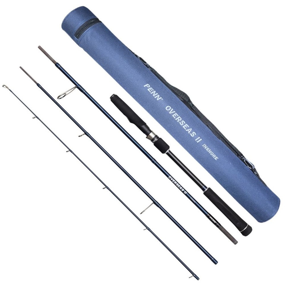 PENN Saltwater Fishing Travel Rod OVERSEAS II INSHORE 2.70m/20-50g | eBay