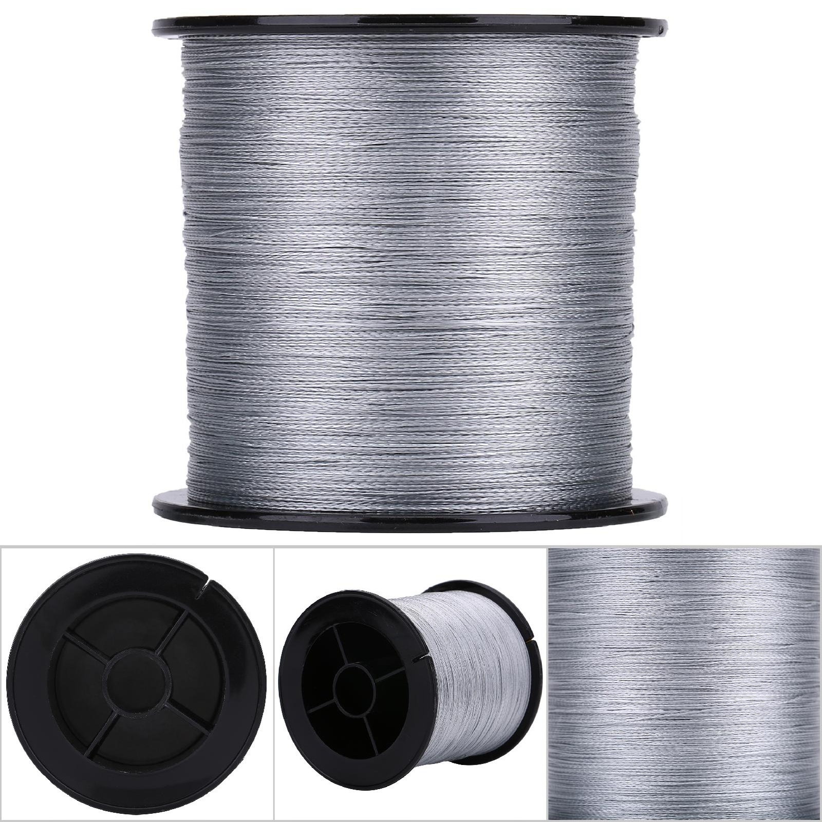 500m PE 4Strands Super Strong Fishing Lines Multi Filament Fish Rope ...