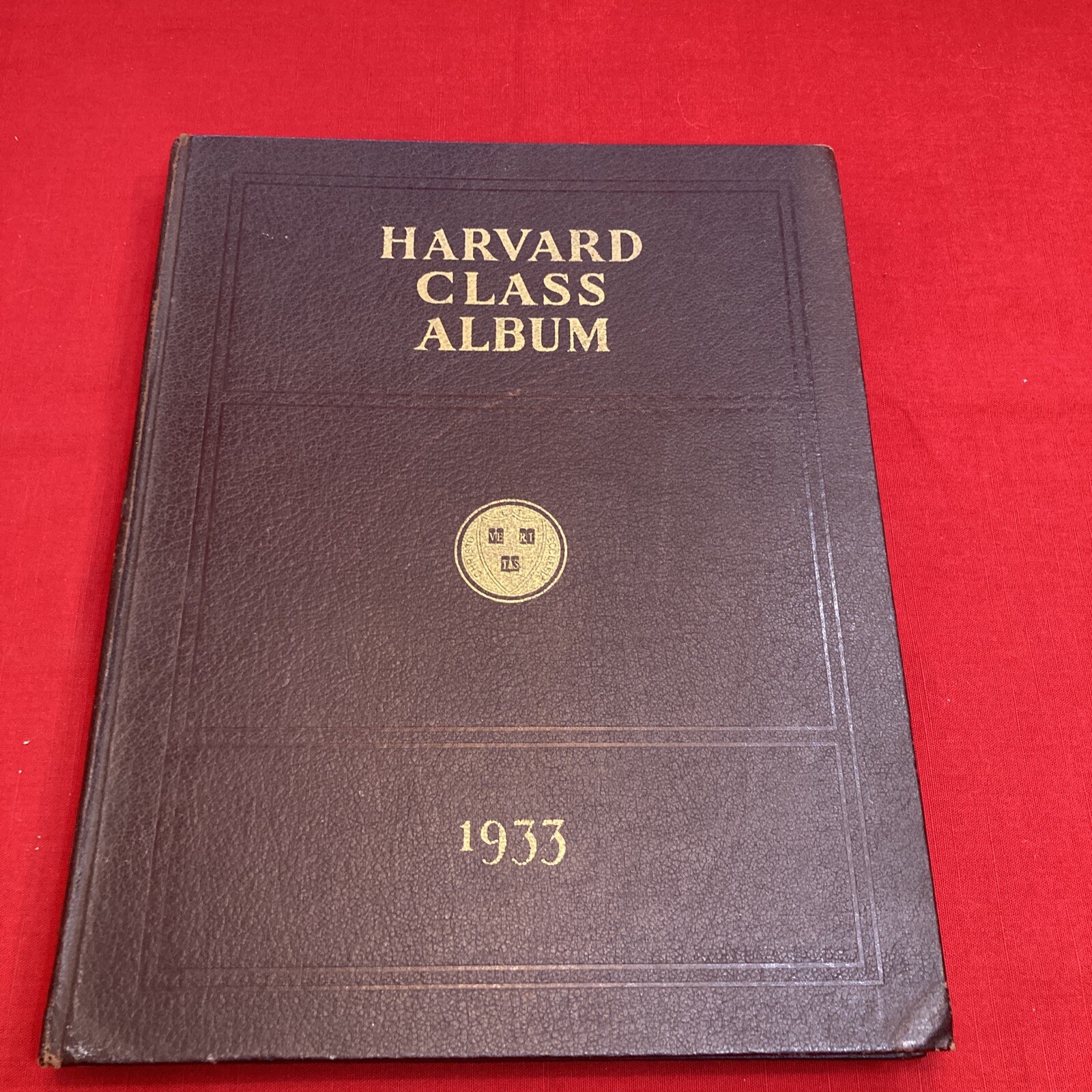 Harvard Class Album 1933 Yearbook. Large book. | eBay