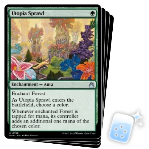 UTOPIA SPRAWL X4 Ravnica Remastered Magic MTG MINT CARD | eBay