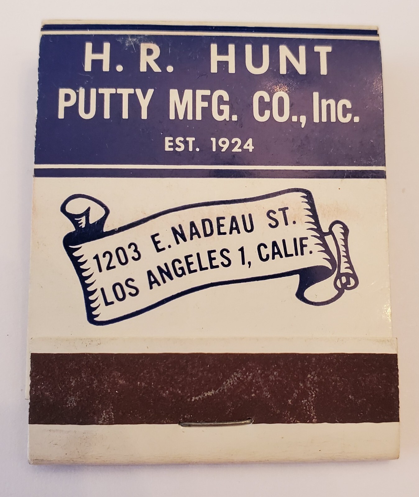 HUNY PUTTY, FULL matchbook; 1950’s; Unused; NOS; FREE Ship! (California ...