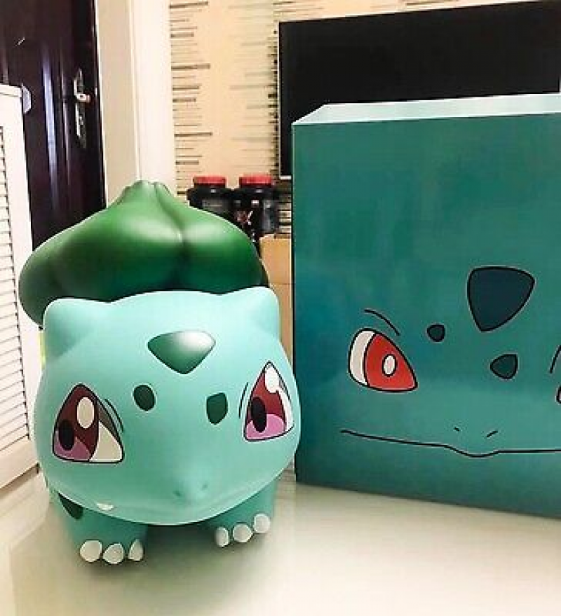 Bulbasaur Vine 1/1 Life Size 14" Pvc Resin Gk Painted Statue In Stock ...