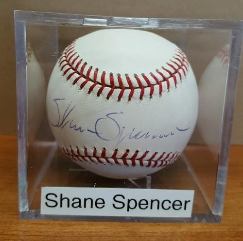 Shane Spencer YANKEES Autographed Signed Official Major League Baseball ...