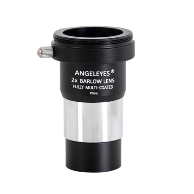 1.25inch 2X Barlow lens with M42X0.75 Thread Can connect Camera Adapter ...