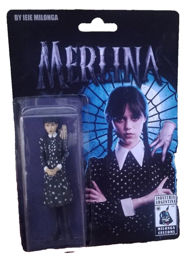 WEDNESDAY MERLINA - THE ADDAMS FAMILY CUSTOM ACTION FIGURE | eBay