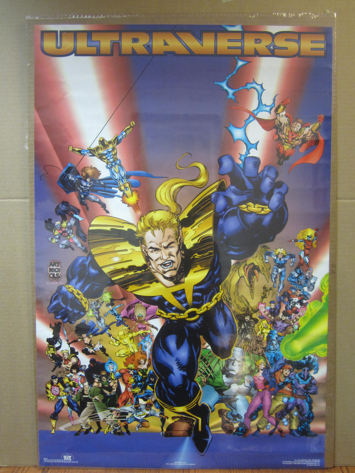 vintage Ultraverse 1994 malibu comics Poster orig poster 5118 | eBay