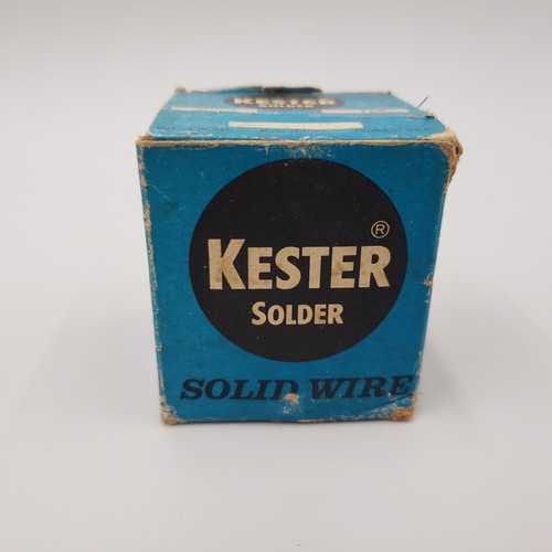 Kester Solder .125" 40/60 Solid New Old Stock Solid Wire 1lbs | eBay