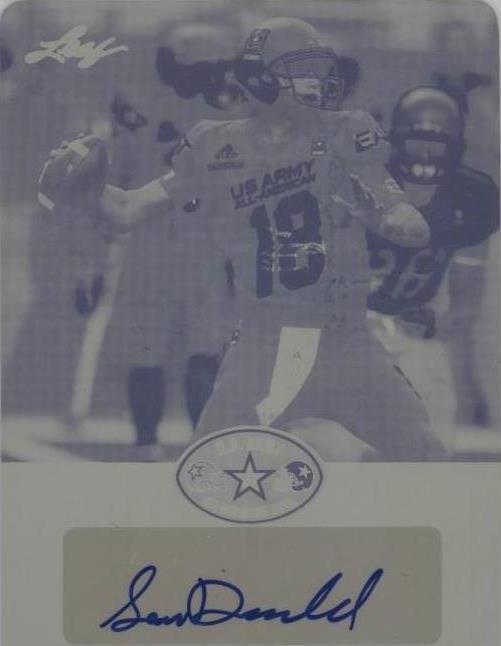 2015 Leaf U.S. Army All-American Bowl - Autographs Sam Darnold #BA-SD1 ...