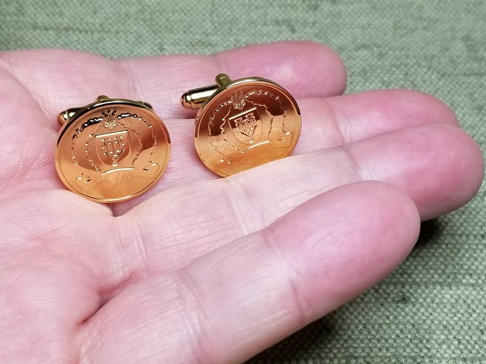 Cufflinks Ukraine Poltava University | eBay