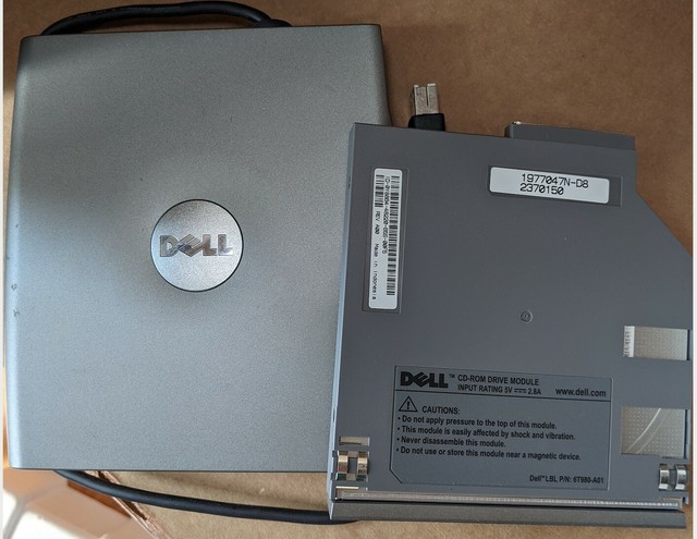 Dell Pd01s P0690 A01 D/bay External CD ROM Drive for sale online | eBay