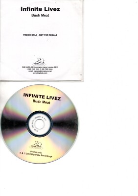 INFINITE LIVEZ RARE PROMO CD BUSH MEAT | eBay