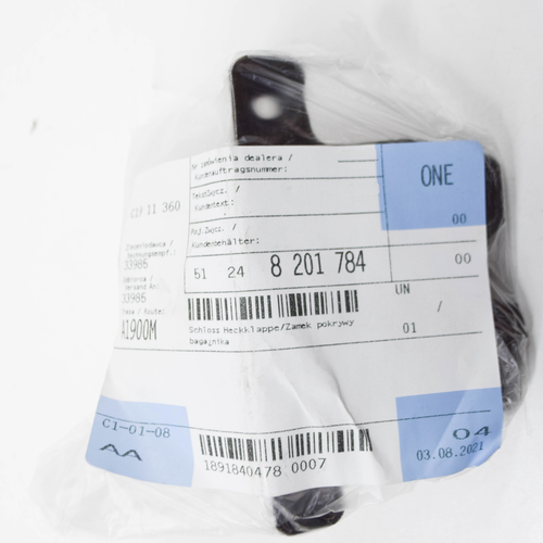 NEW BMW 3 COMPACT E36 TRUNK LID LOCK 51248201784 8201784 ORIGINAL | eBay