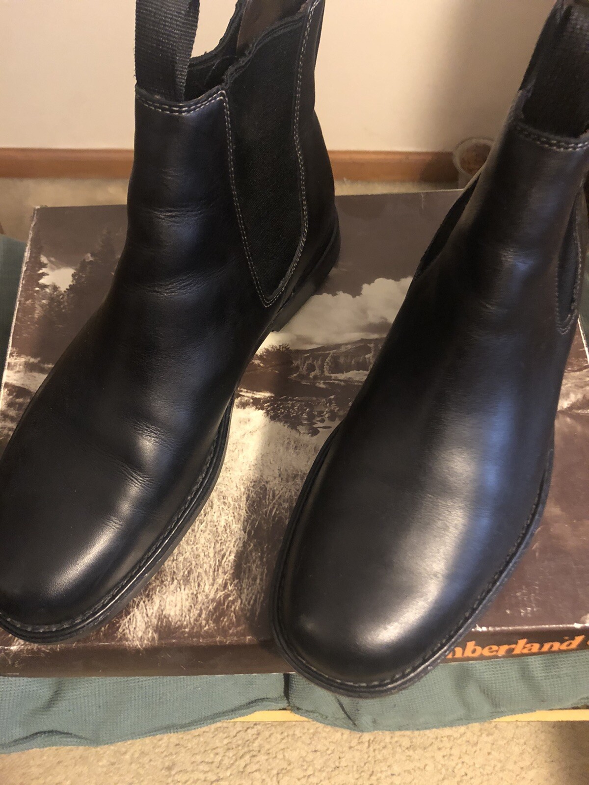 Mens black 77034 Torrence Chelsea shoe.Worn only a fe… - Gem