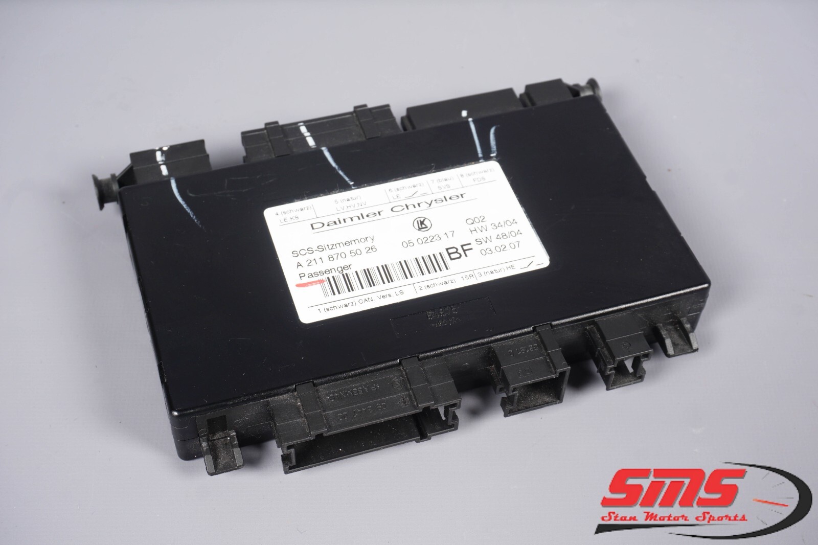 06-09 Mercedes W164 ML500 ML350 Front Right Seat Control Module OEM ...