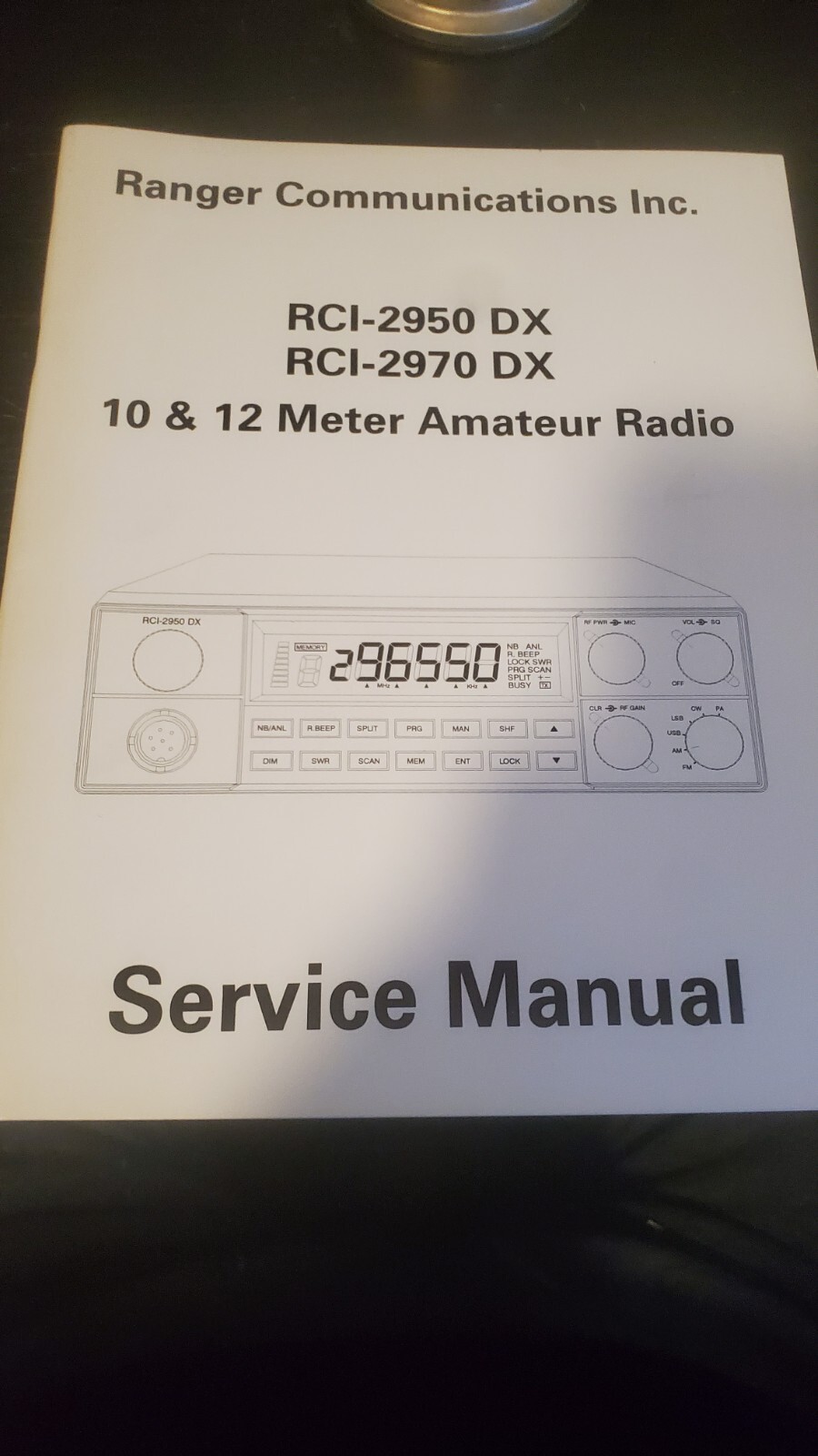 Rci 2950dx Rci 2970dx Service Manual | eBay